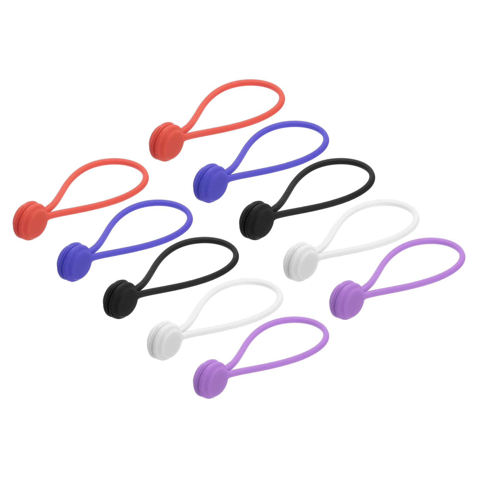 Magnetic Cable Clips 7.5 Inch x 0.6 Inch 5 Colors for Home, Kitchen ...