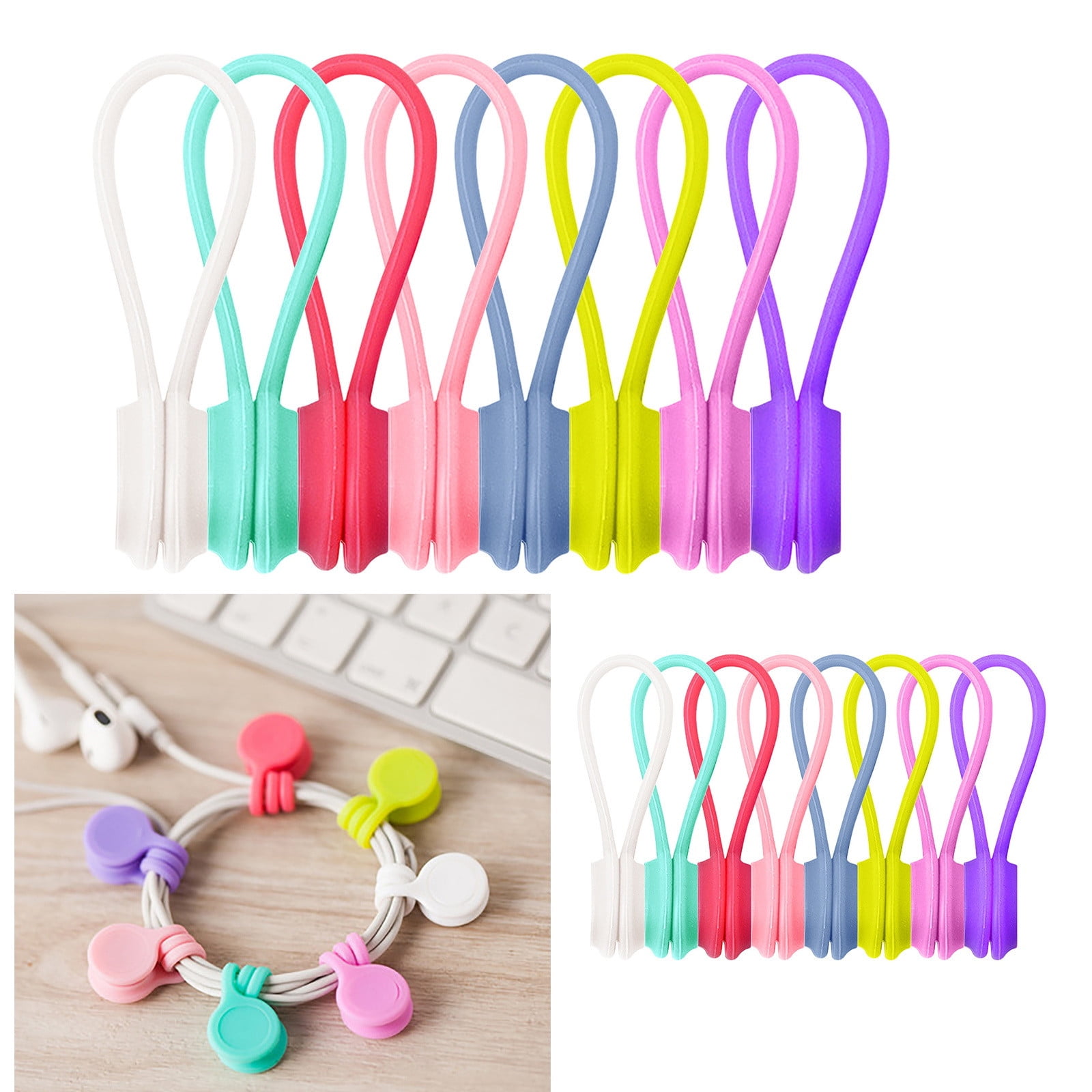 Magnetic Cable Ties For Bundling And Organizing Cables And Wires,New ...