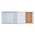 Free Shipping! Magnetic Calendar Combo Board, 48 x 18, Aluminum Frame ...