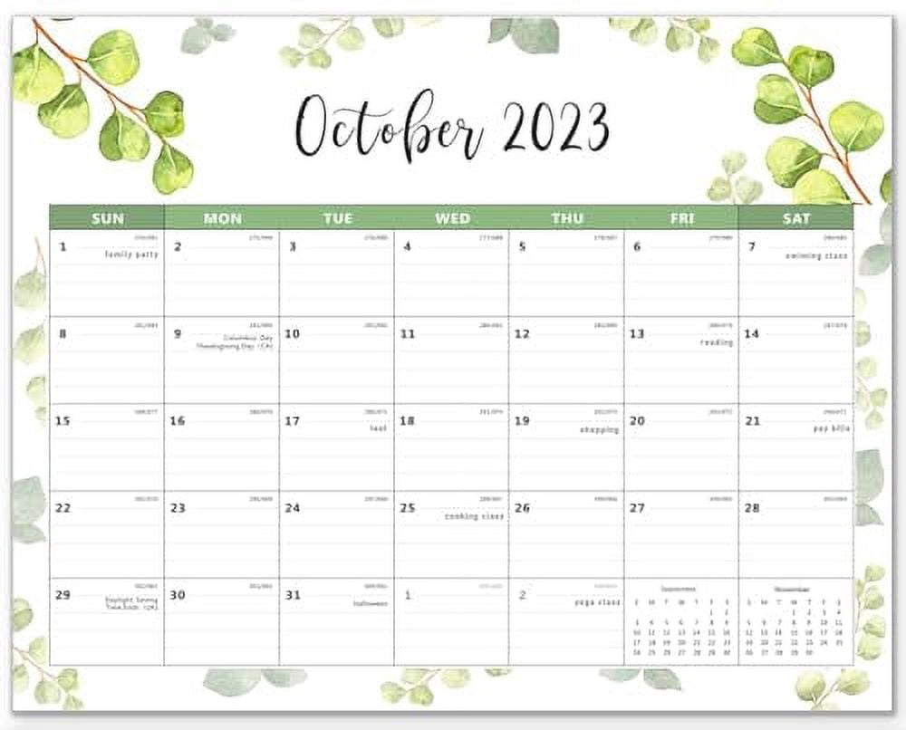 Magnetic Calendar for Fridge 2023-2024 - Fridge Calendar 15 x 12 Inches ...