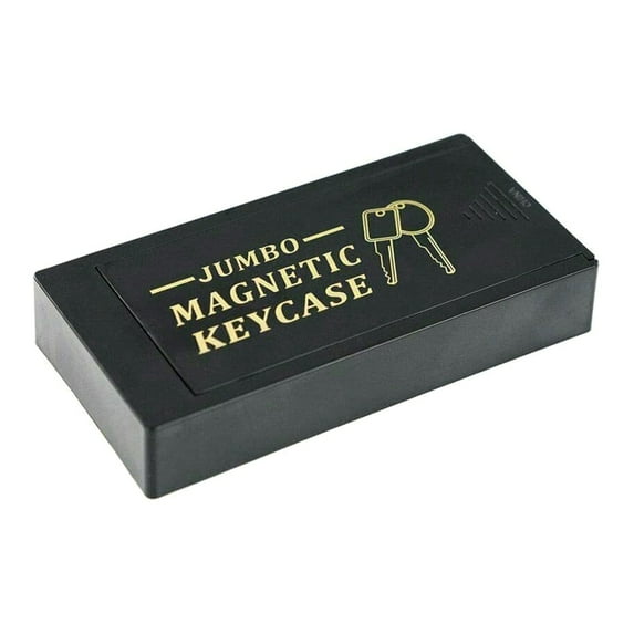 Magnetic Car Key Holder Box Safe Hider Case Secret Stash Box Plastic ...