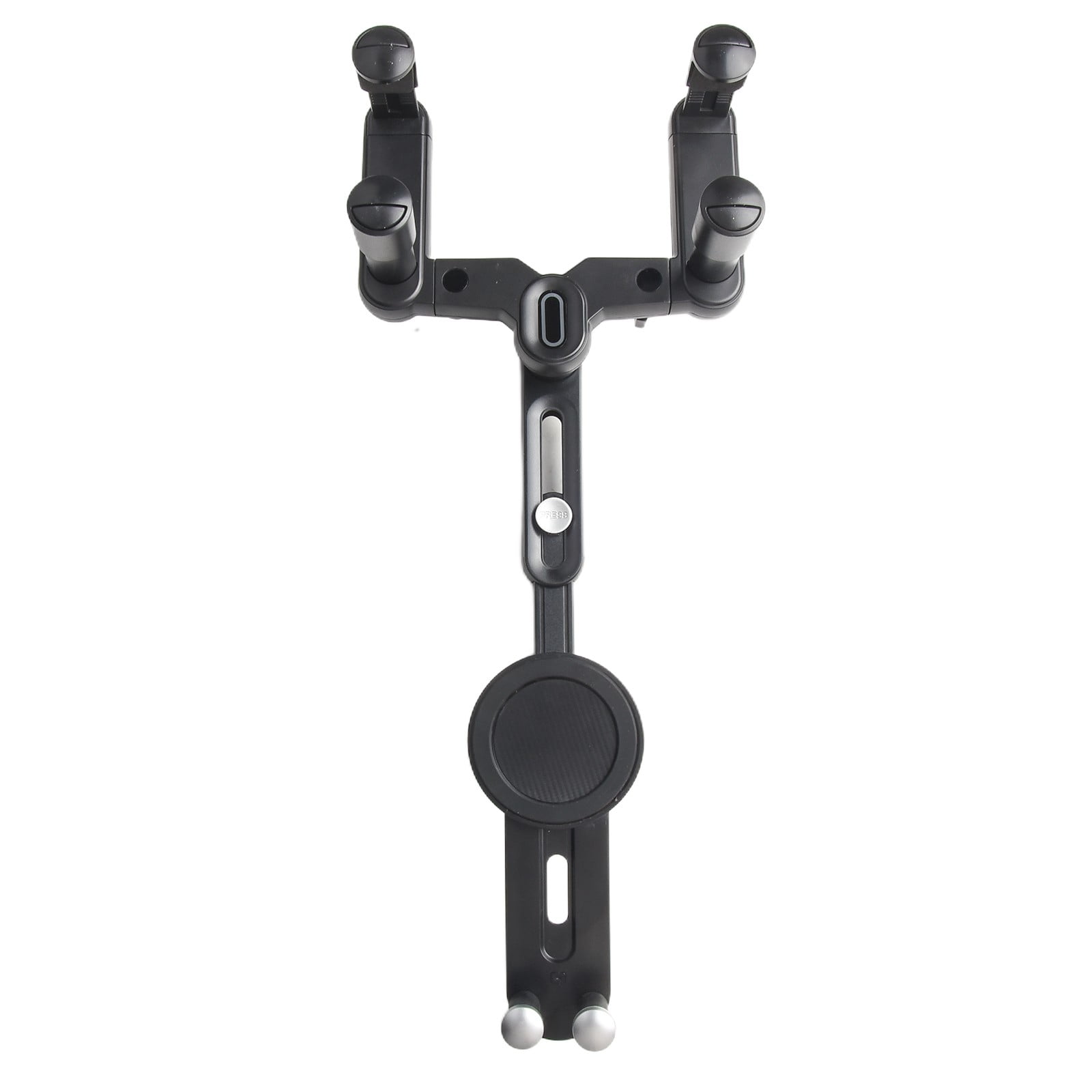 Magnetic Car Rearview Mirror & Retractable Phone Holder for Safe ...