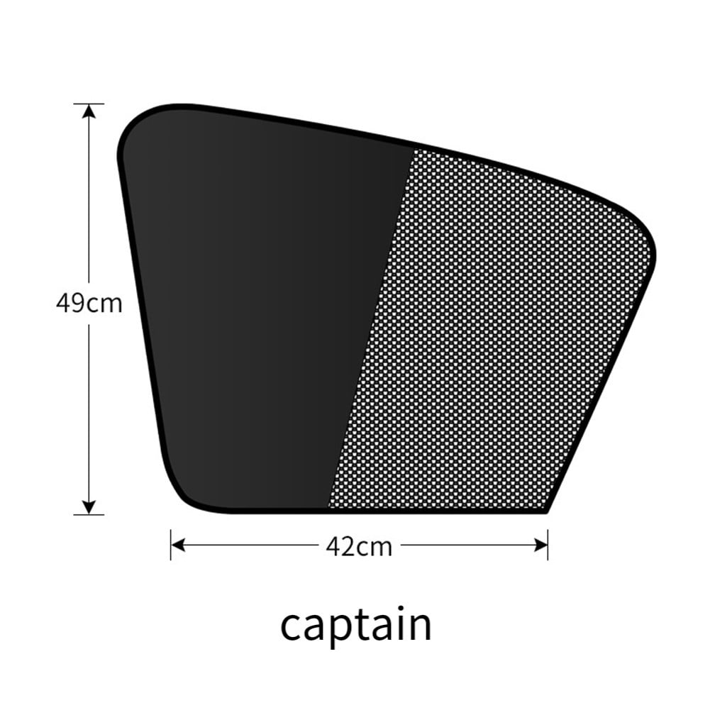 Magnetic Car Side Window Sun Shade Cover Visor Mesh Shield Uv Block ...