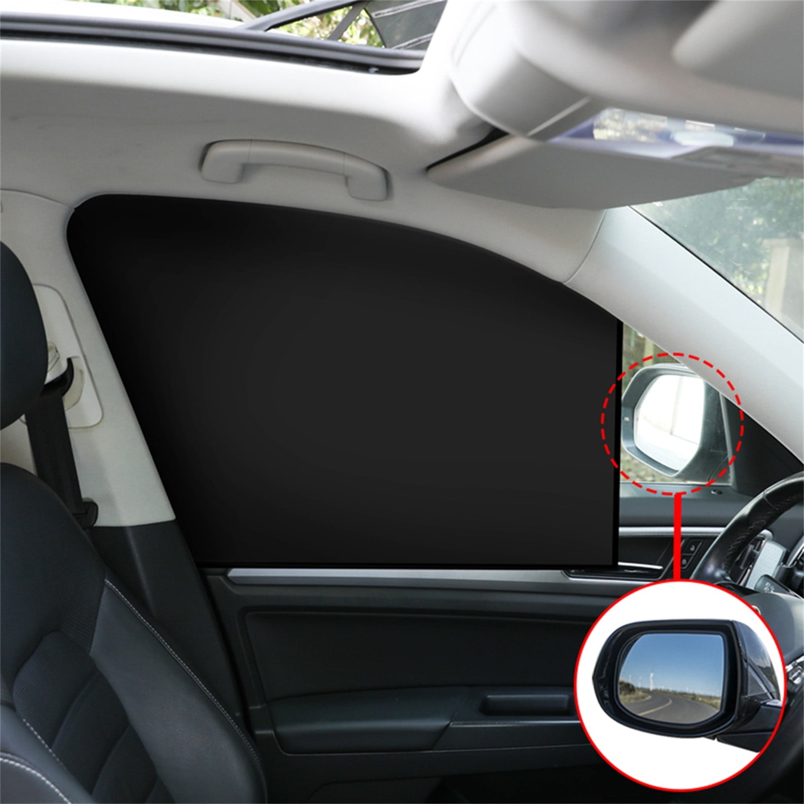 Magnetic Car Window Sun Shades - UV Blocking Front & Rear Windshield ...
