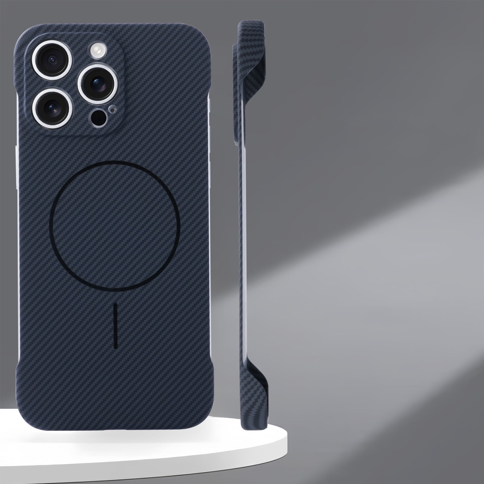 Magnetic Carbon Fiber Texture Case for iPhone 11 Pro Max, Compatible ...