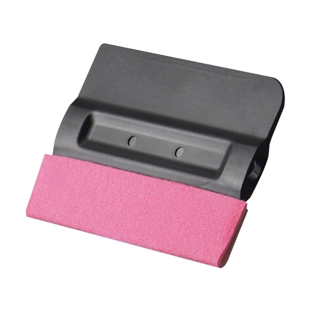 Magnetic Card Squeegee Felt Cloth Edge Squeegee NoScratch Car Window ...