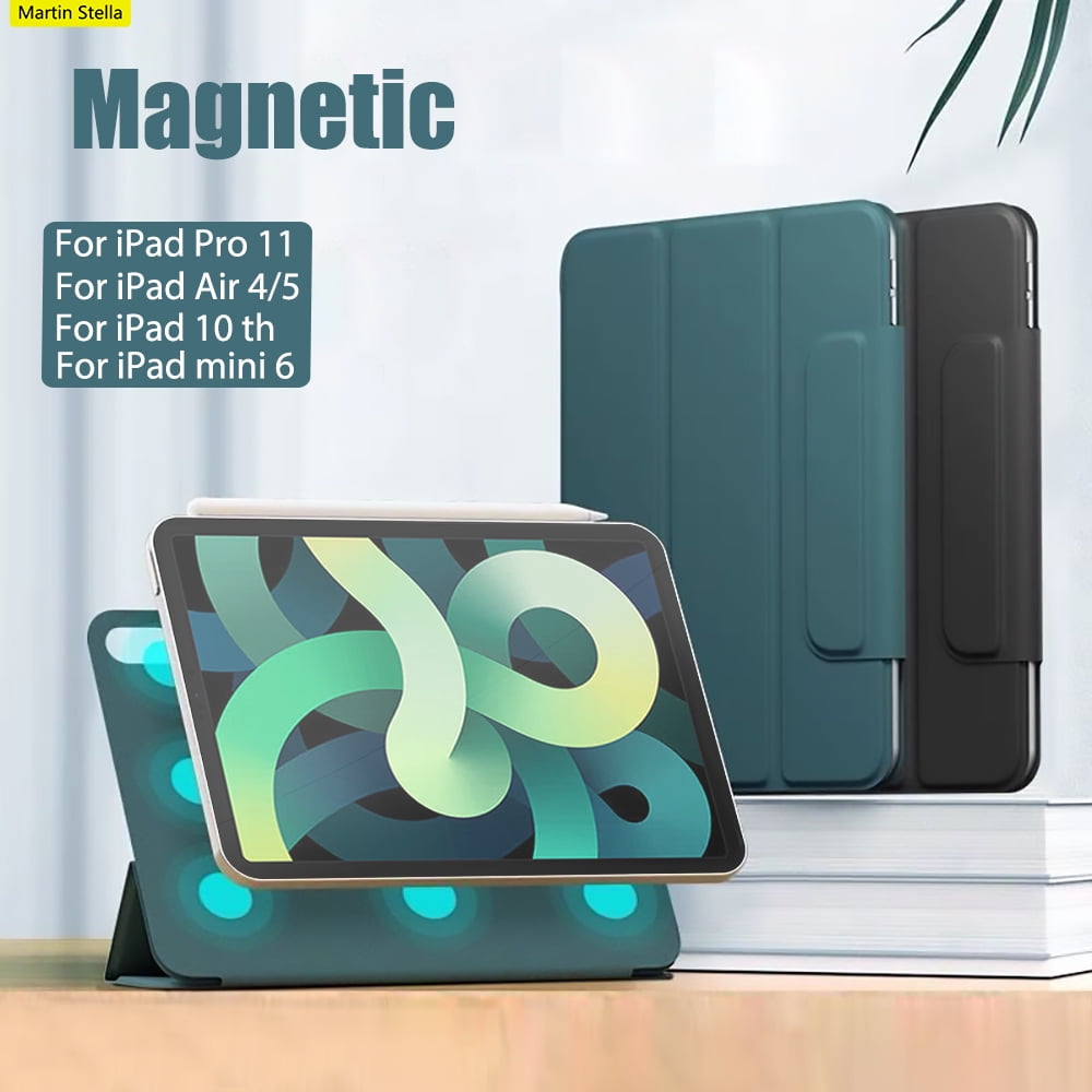 Magnetic Case For Ipad Air 5 4 Pro 11 Mini 6 Smart Case Cover For ipad ...