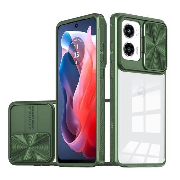 Magnetic Case for Motorola Moto G 5G 2024 with Sliding Camera Cover ...