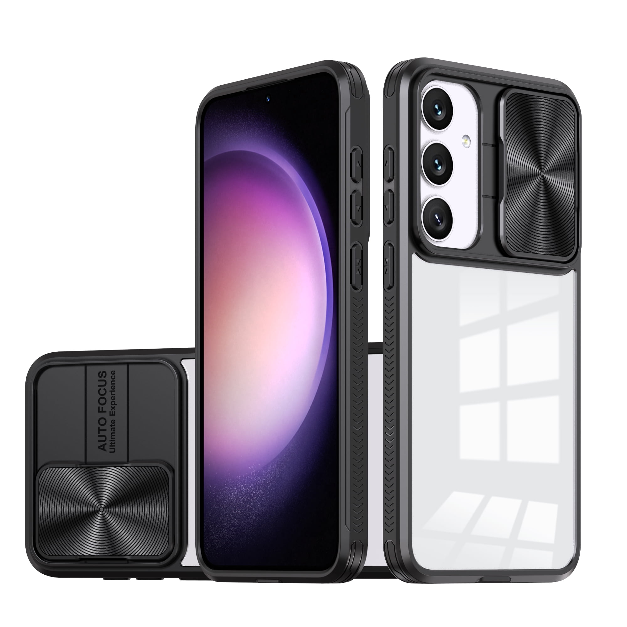 Magnetic Case for Samsung Galaxy A55 with Sliding Camera Cover, [Compatible with MagSafe] Drop ...