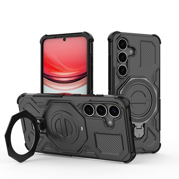 Magnetic Case for Samsung Galaxy A57, Metal Kickstand, Wireless ...