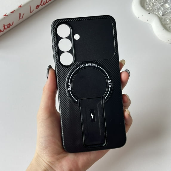 Magnetic Case for Samsung Galaxy S26, [Built-in Invisible Stand ...