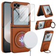 Magnetic Case for Samsung Galaxy Z Flip 7 FE / Z Flip 6 with Screen ...