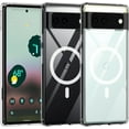 Magnetic Case for Google Pixel 6, Transparent and Yellow Resistant ...