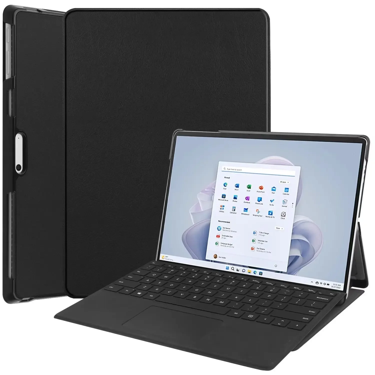 Magnetic Case for Microsoft Surface Pro 9 8 6 5 4 Funda Tablet Cover ...