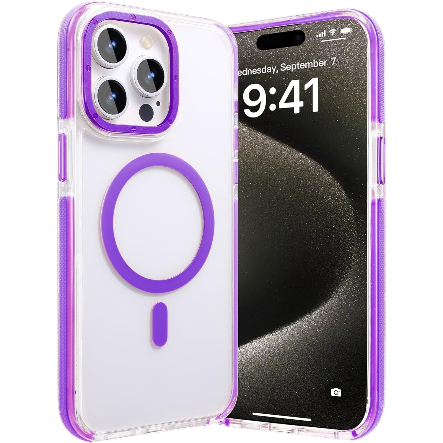 Magnetic Case for iPhone 16 Pro Max/16Pro/16Plus/16 with Camera ...