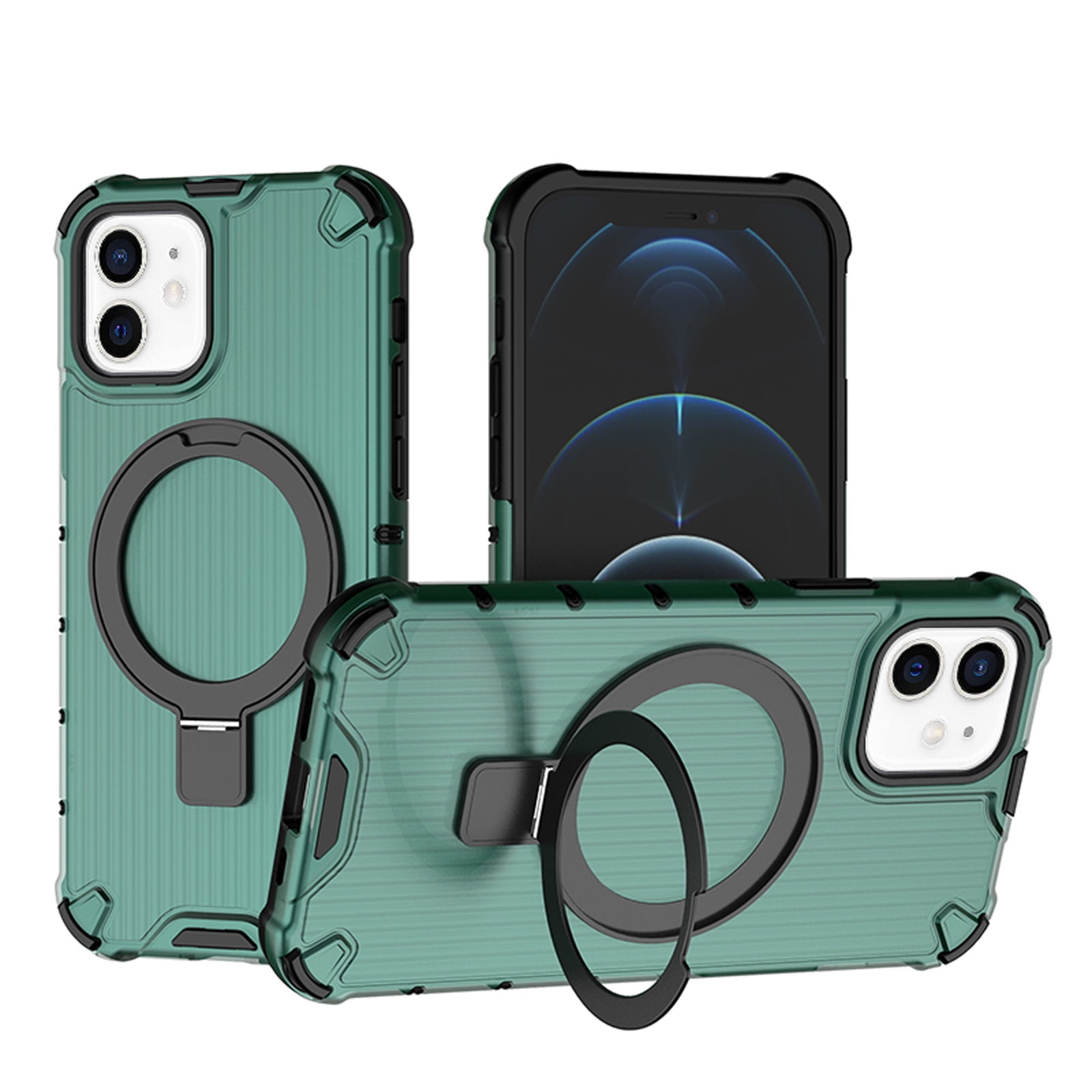 Magnetic Case for iPhone 11, [Magnetic Ring Car Mount Compatible ...