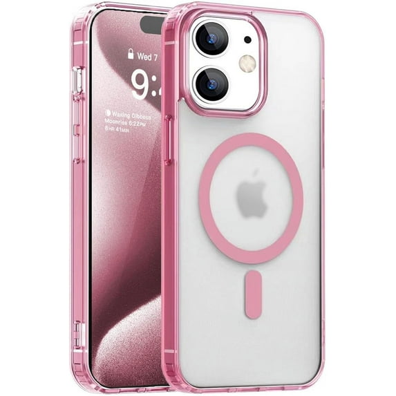 Magnetic Case for iPhone 12，Compatible with MagSafe & MIL-Grade ...