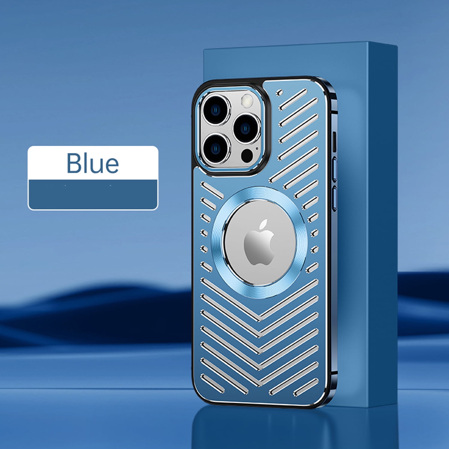 Magnetic Case for iPhone 12 Pro Max, Ice Armor Cooling Heat Dissipation ...