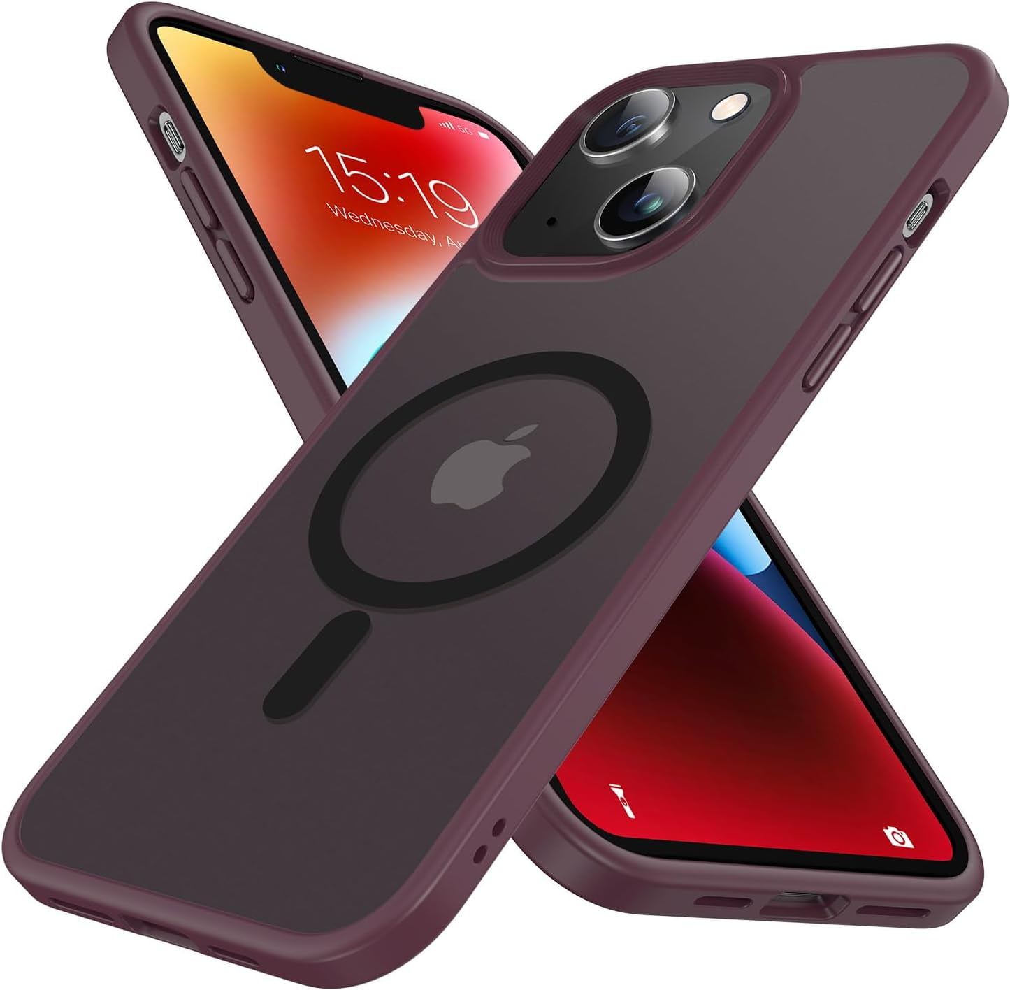 Magnetic Case for iPhone 13 Mini Case [MIL-Grade Drop Tested ...