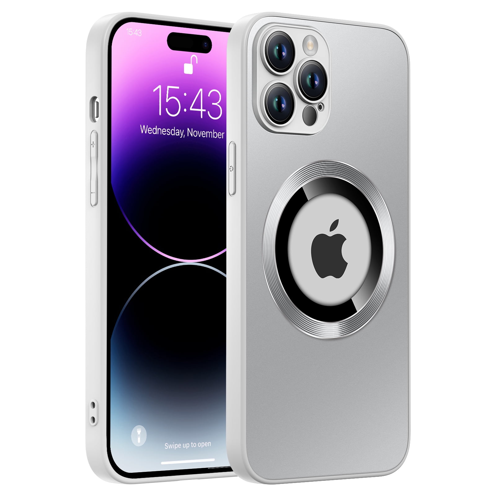 Magnetic Case for iPhone 13 Pro Compatible with MagSafe Wireless ...