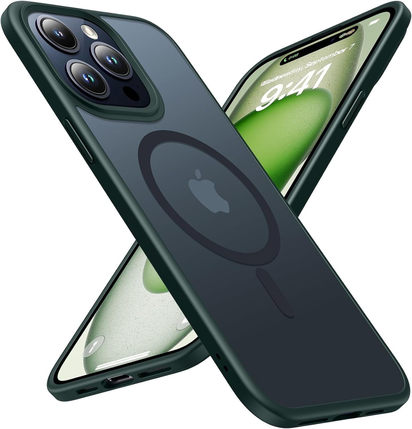 Magnetic Case for iPhone 15 Pro Case [MIL-Grade Drop Tested ...