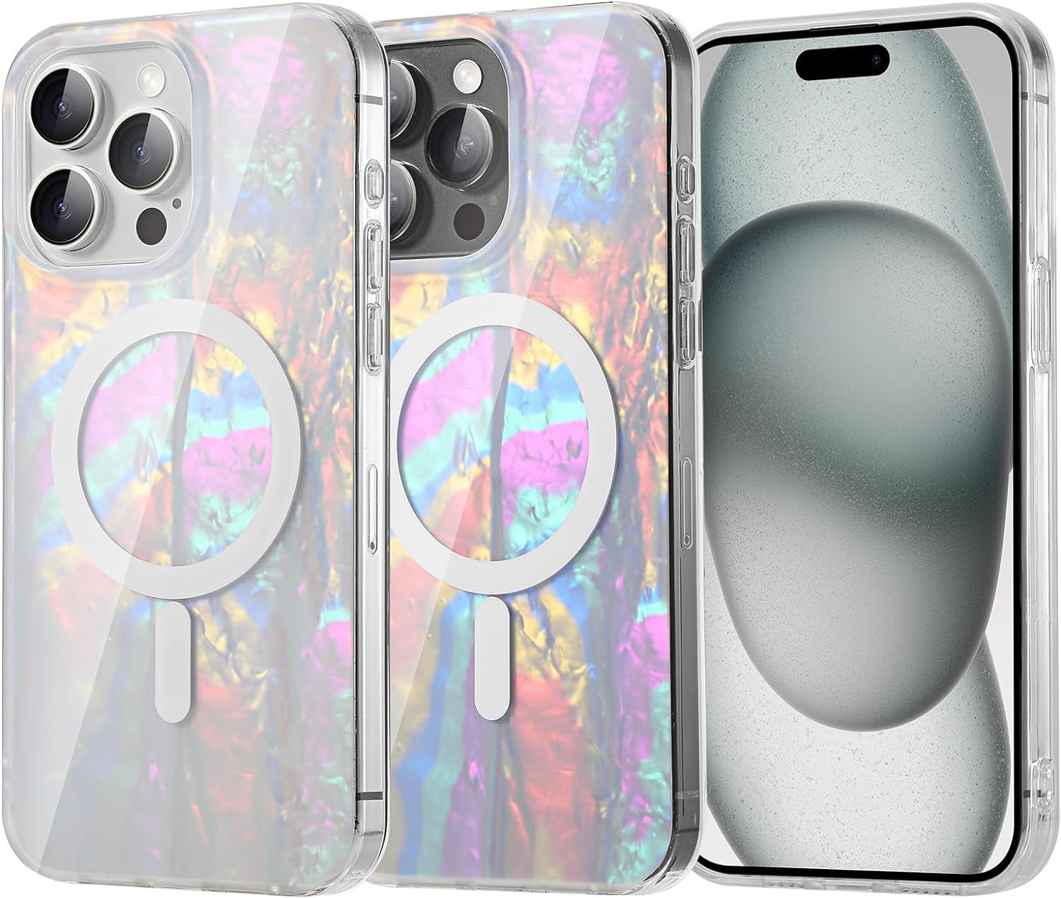 Magnetic Case for iPhone 15 Pro Max Case [Beyond Magsafe] Slim ...