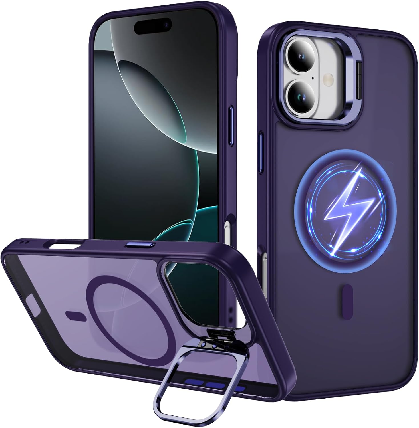 Magnetic Case for iPhone 16 Plus Phone Case iPhone 16 Plus Compatible ...