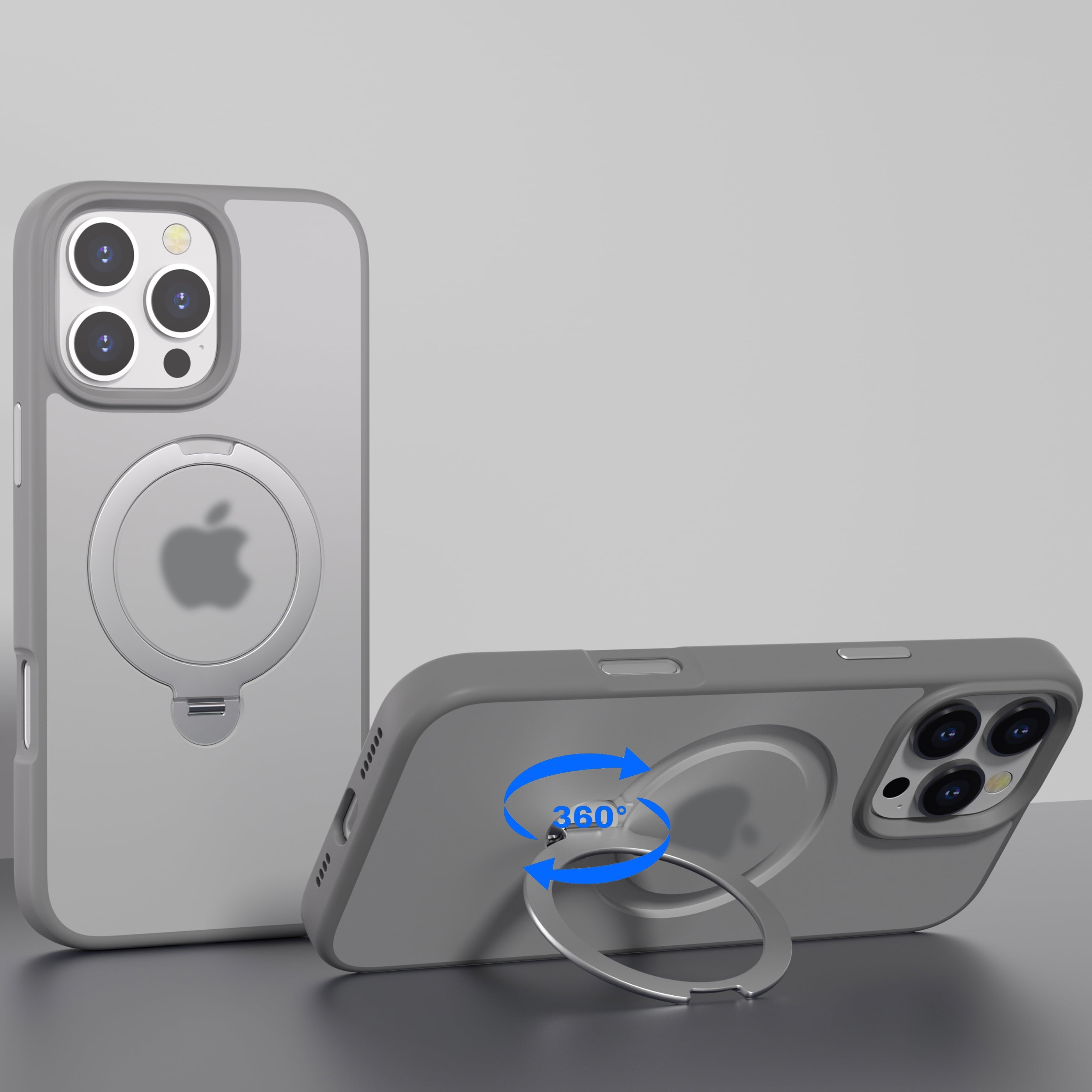Magnetic Case for iPhone 16 Pro Max 6.9 inch with 360 Rotatable Ring ...