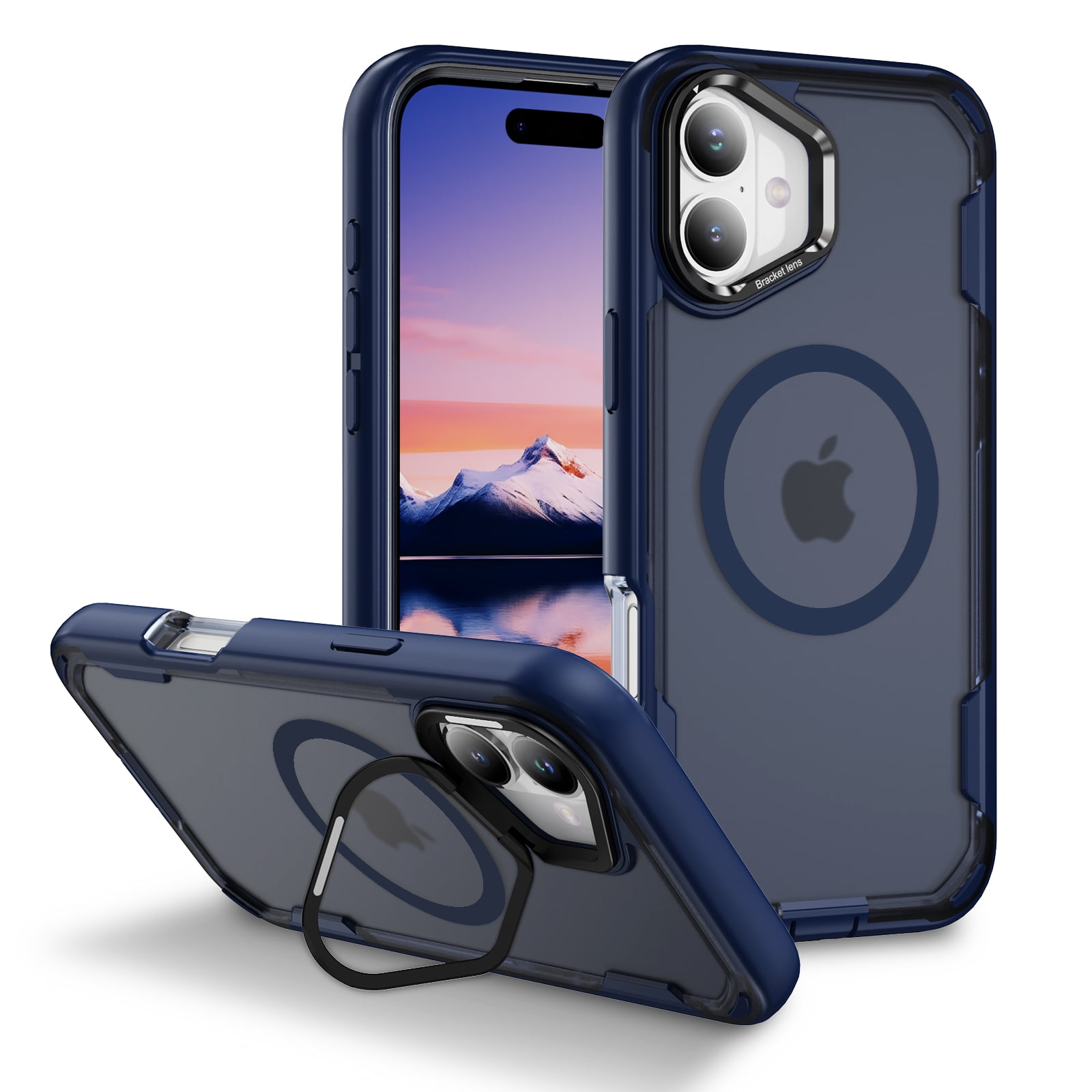 Magnetic Case for iPhone 17 with Kickstand, Compatible with Magsafe ...