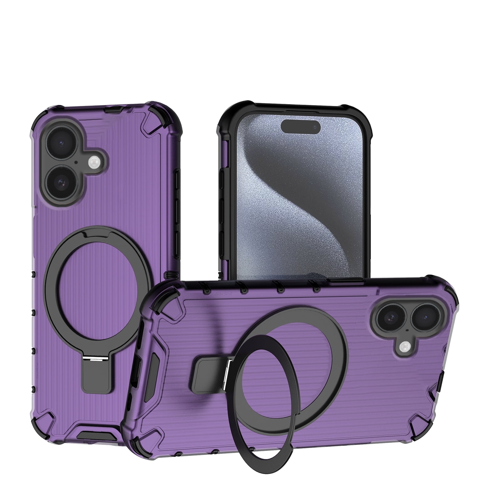 Magnetic Case for iPhone 17, [Magnetic Ring Car Mount Compatible ...