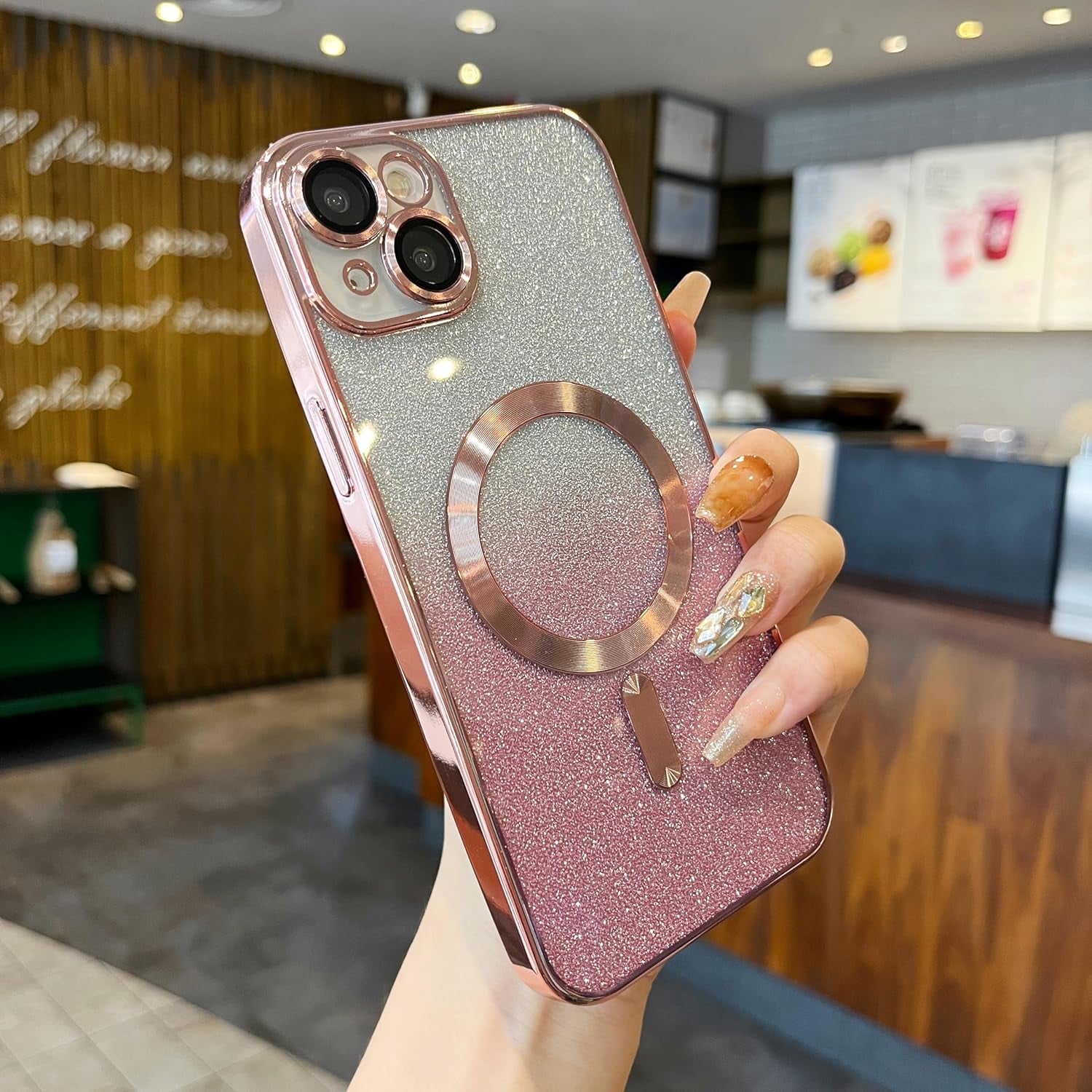 Magnetic Cases for iPhone 15 Case Clear Silicone Transparent Ultra Thin ...