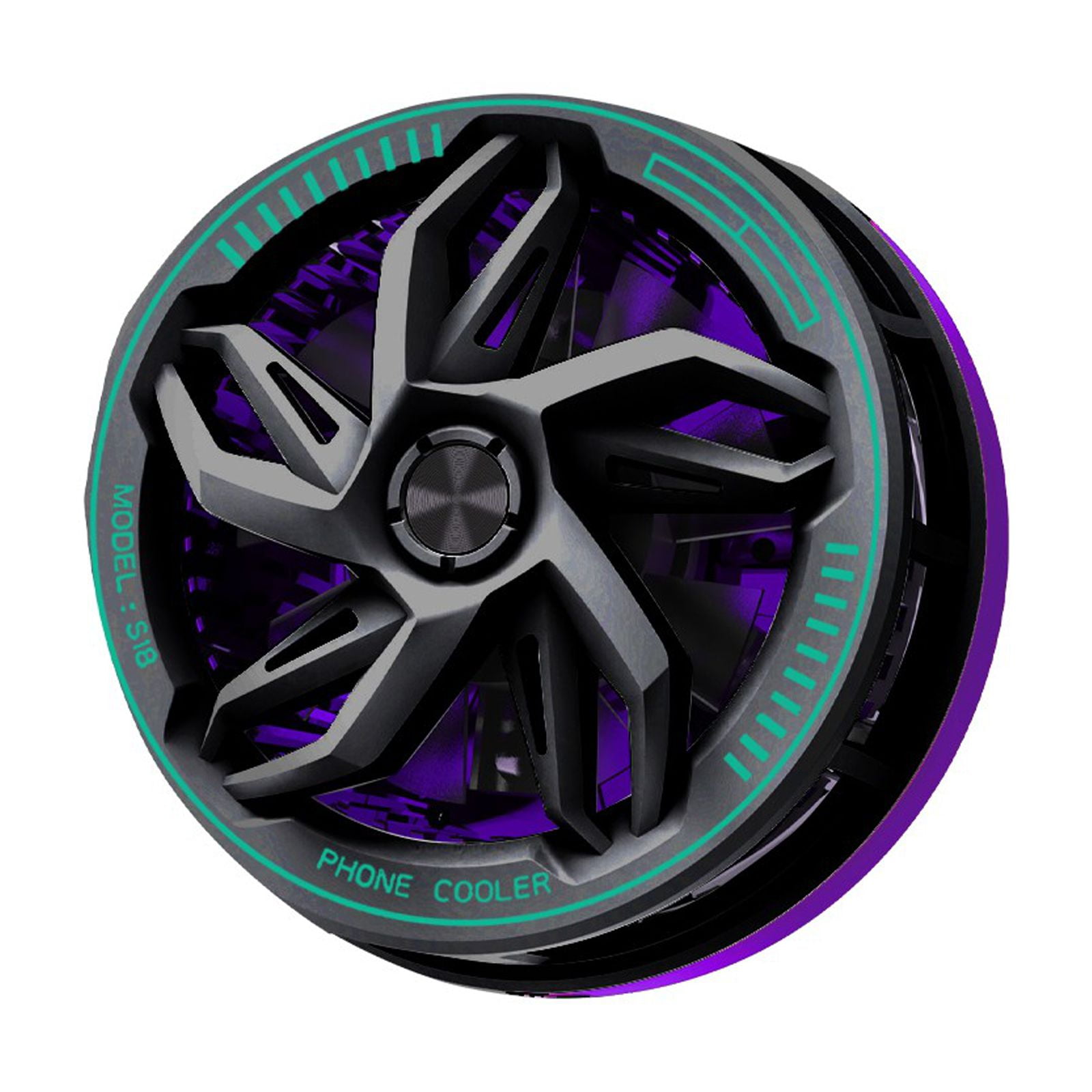 Magnetic Cell Phone Cooler, RGB Radiator with Semi-Conductor Cooling ...