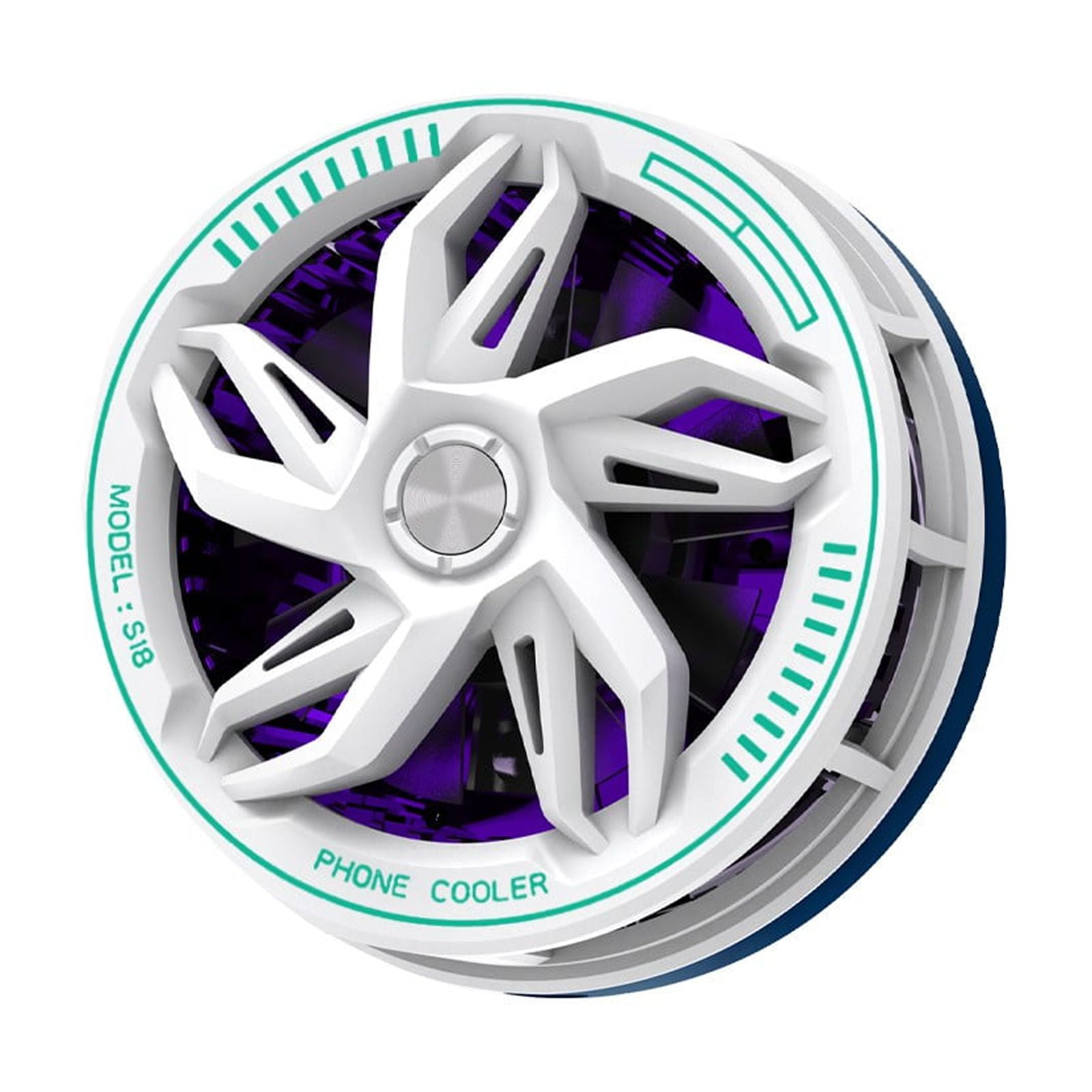 Magnetic Cell Phone Cooler, RGB Radiator with Semi-Conductor Cooling ...