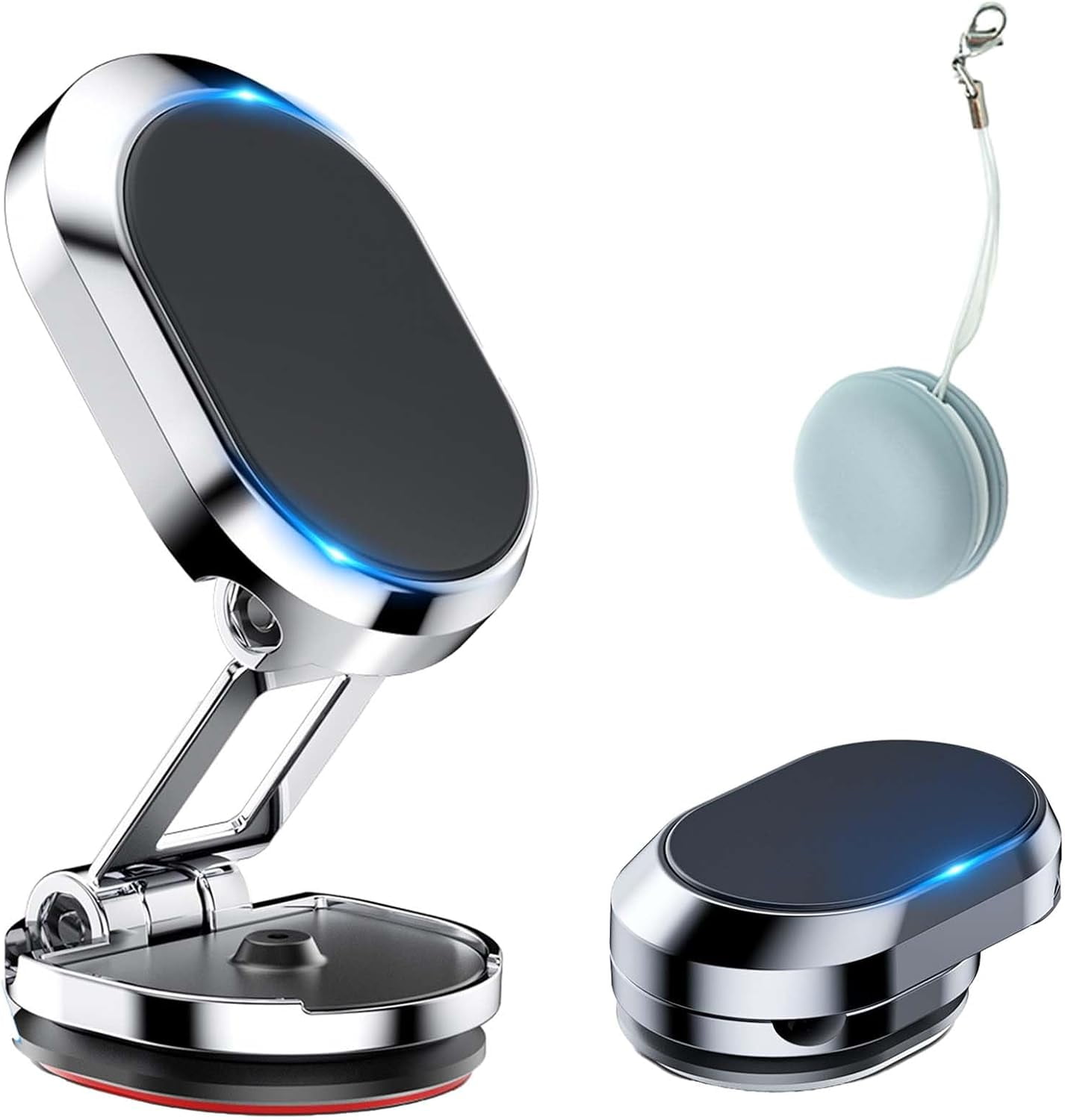 Magnetic Cell Phone Holder for The Car, ° Rotation Magnetic Phone ...