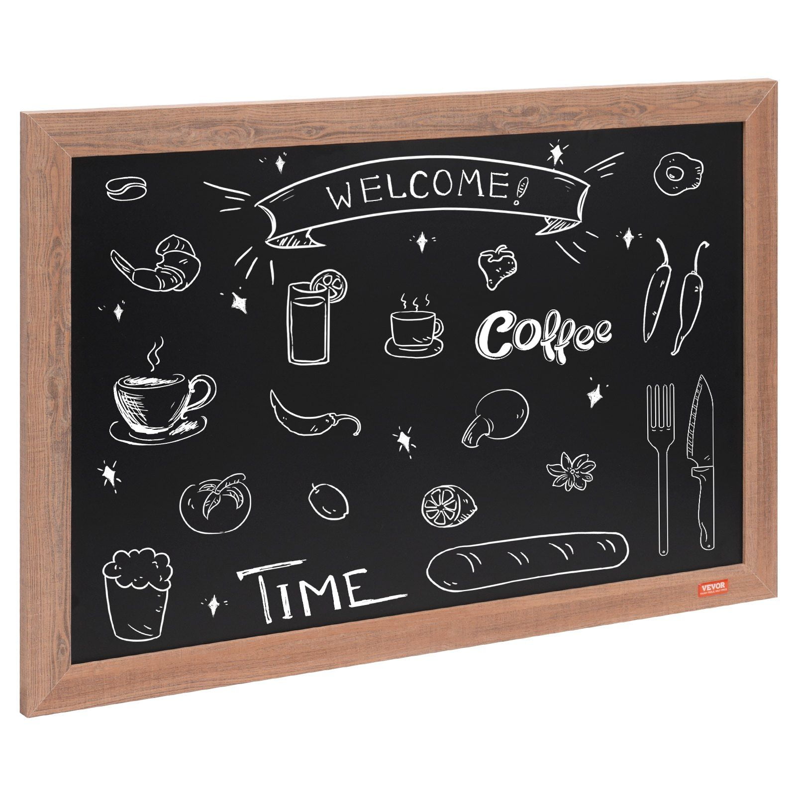 Magnetic Chalk Board, Hanging Message Signs with Chalks & Eraser ...