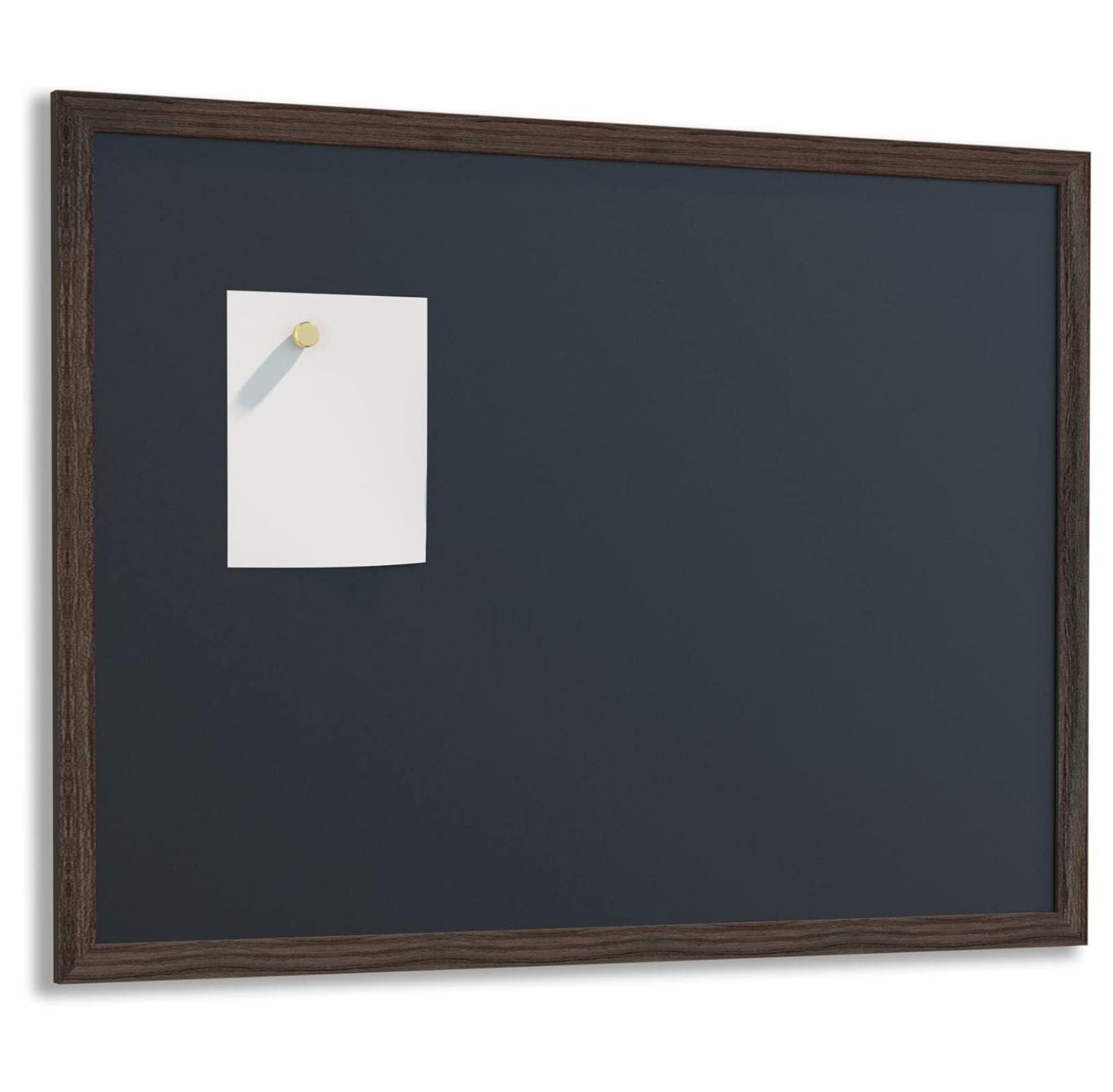 Magnetic Chalkboard, 47"x35", Rustic Wood Frame, Premium Matte Surface ...