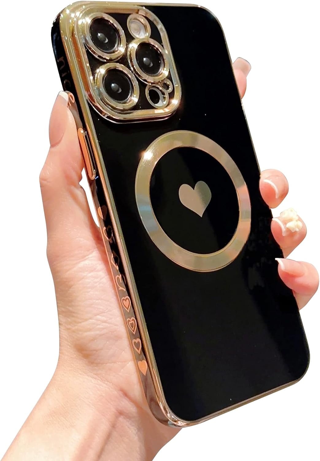 Magnetic Charging Case for iPhone 14 Pro Max [ Compatible with MagSafe ...