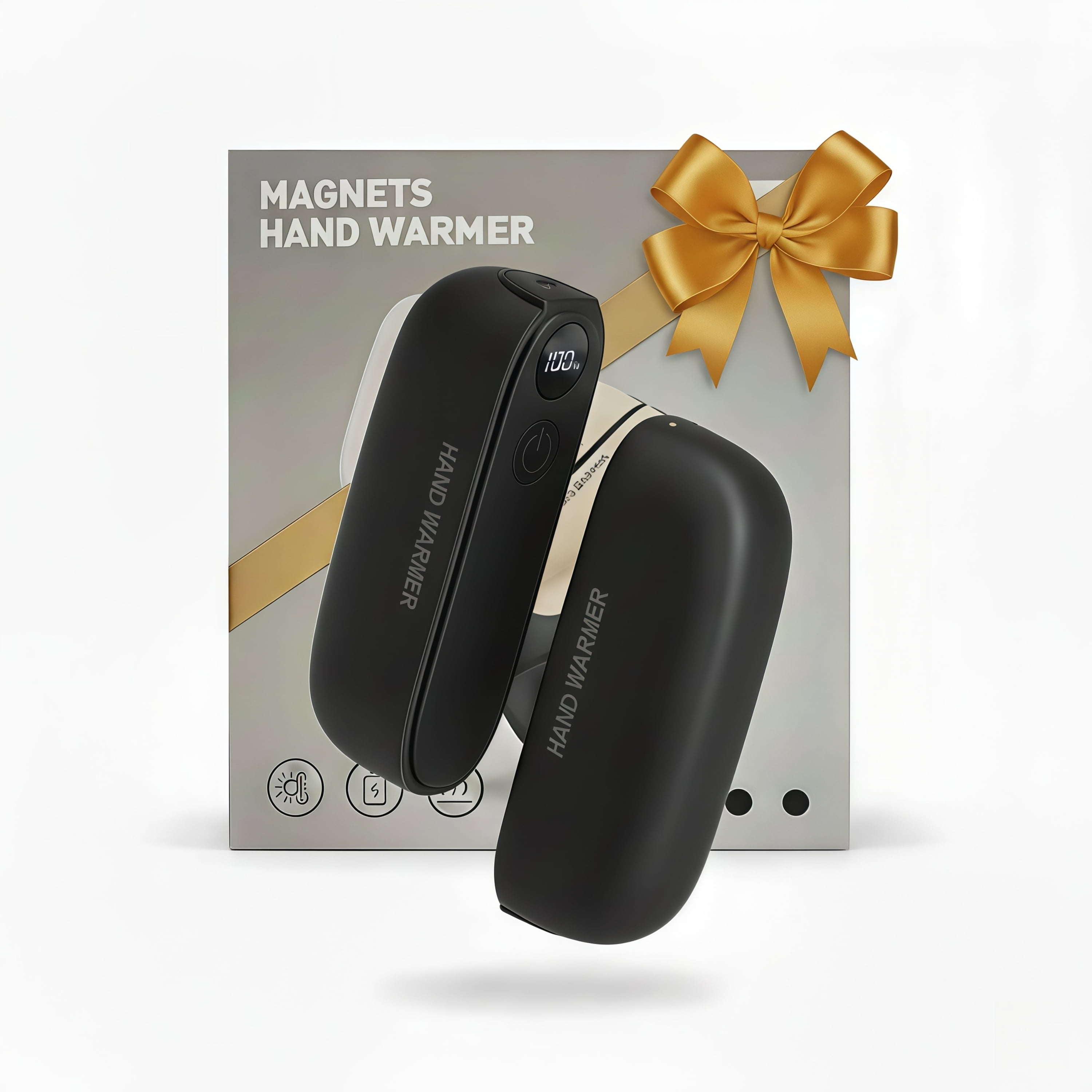 Magnetic Charging & Digital Display: Upgraded Electric Hand Warmers, 2 ...