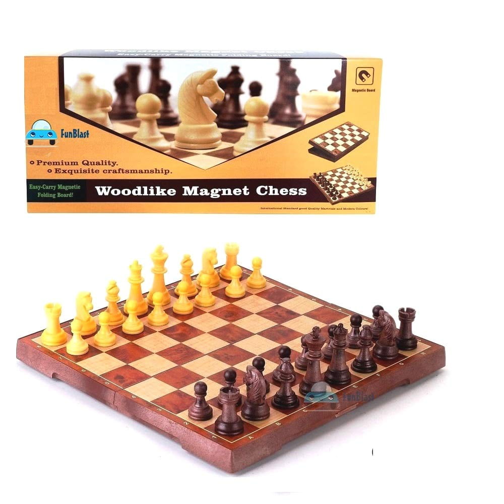 Magnetic Chess Board For Adults - Chess Board Set Wooden, Wooden Chess ...