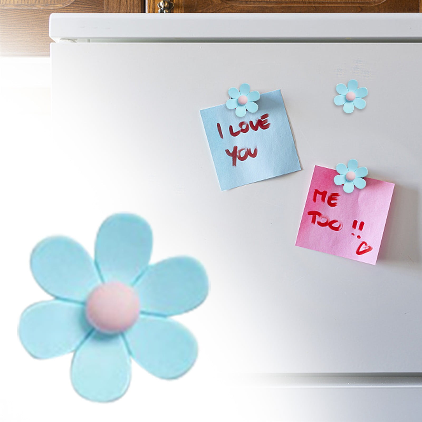 Magnetic Chip Clips for Fridge, Flower Fridge Magnet Clips with 5 Bag ...