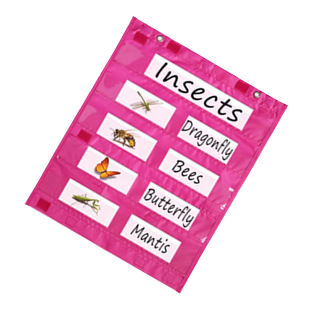 Magnetic Classroom Pocket Chart for Whiteboard, Magnetic Pocket Chart ...