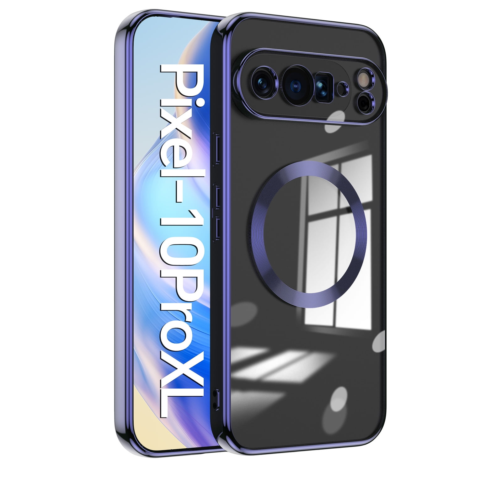 Magnetic Clear Case for Google Pixel 10 Pro XL Compatible with MagSafe ...