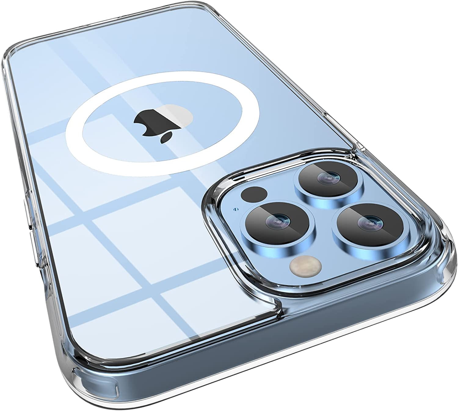 Magnetic Clear for iPhone 13 Pro Case Compatible with Magsafe[Non ...