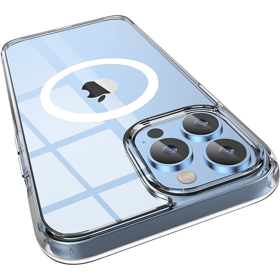 Magnetic Clear for iPhone 13 Pro Max Case Compatible with Magsafe ...