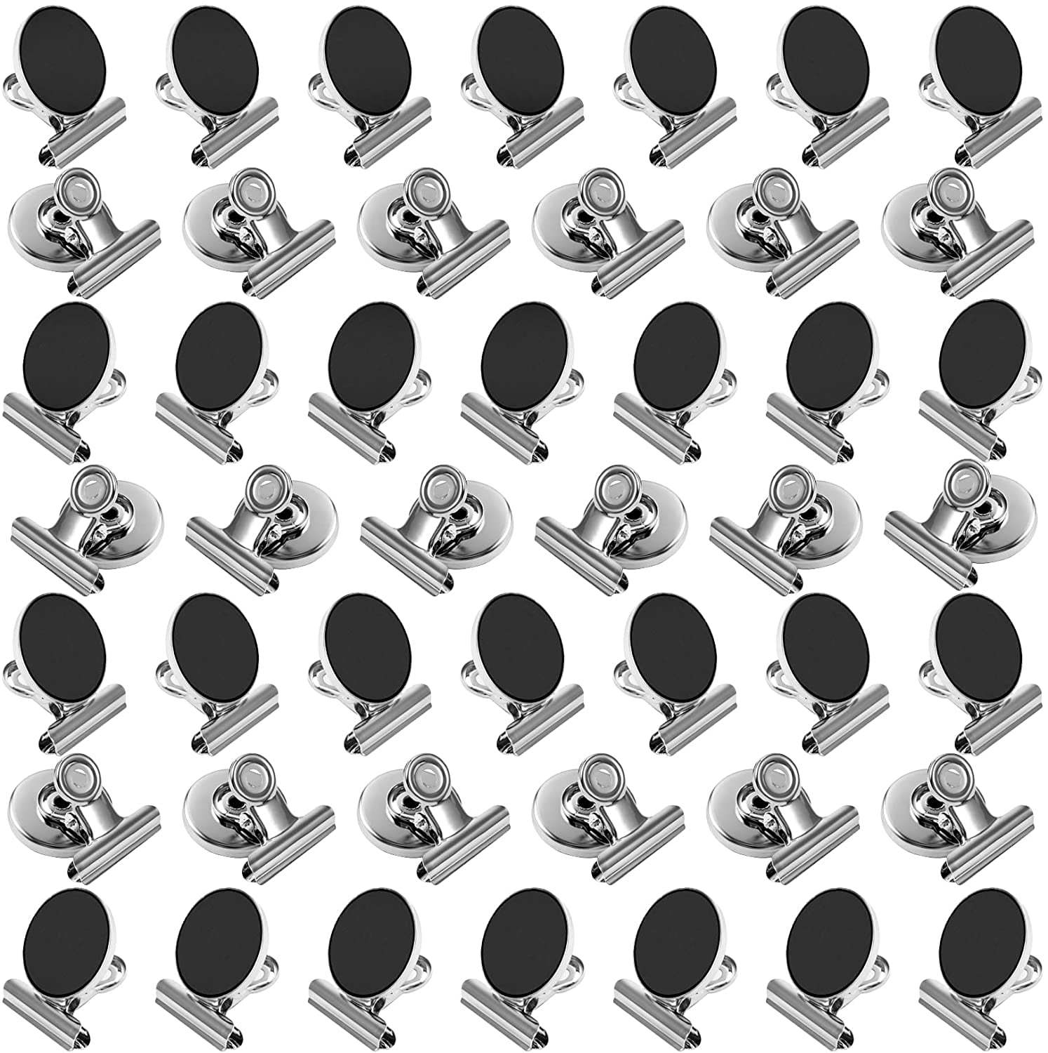 Magnetic Clips, 50 Pack Magnet Clips for Whiteboard, Refrigerator ...