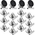 Magnetic Clips for Whiteboard & Fridge - 12 Pack Scratch-Free ...