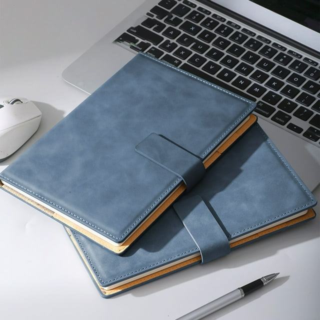 Magnetic Closure Notebook, Professional Notepad, Durable Leather Cover ...