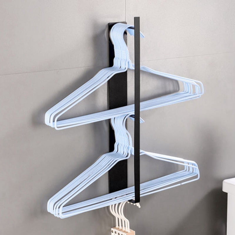 Magnetic Clothes Rack,Storage Rack,Side Space Saving,Wall Mounted Towel ...