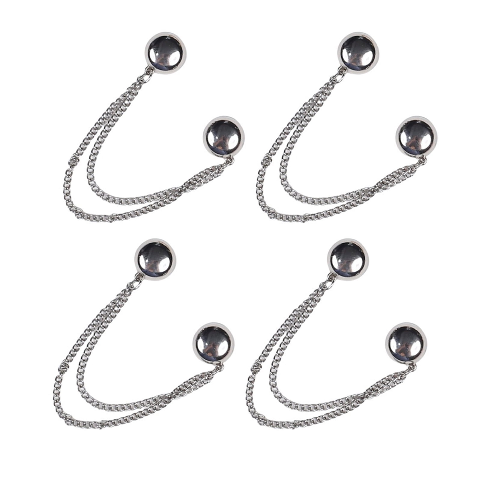 Magnetic Clothing Attachment Clips Trouser Leg Button Adjustable Pant ...