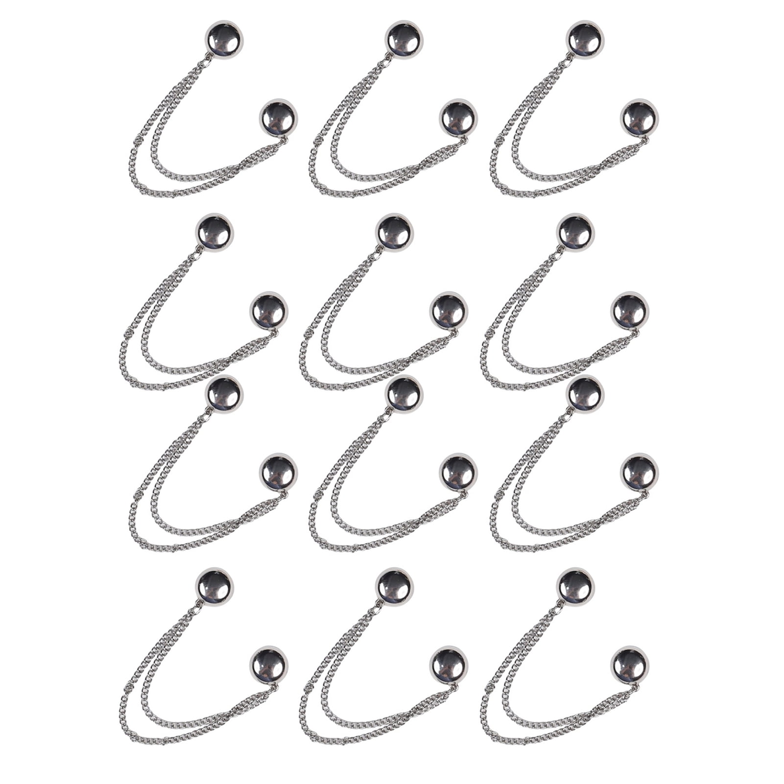 Magnetic Clothing Attachment Clips Trouser Leg Button Adjustable Pant ...